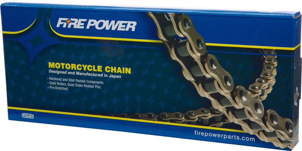 FIRE POWER STANDARD CHAIN 420X114 Silver – BIKEFACTORY HAWAII