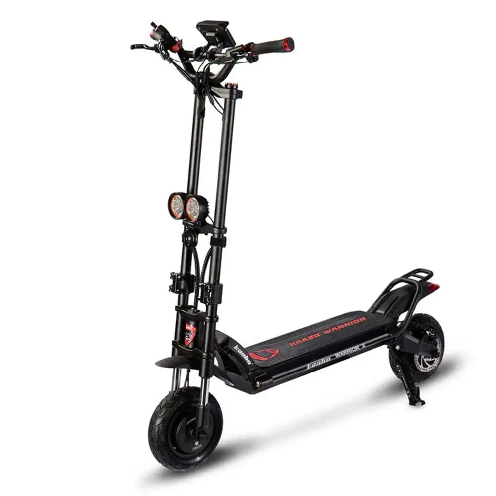 Kaabo Warrior X Plus Black Electric Scooter 60V 10" Tire - BIKEFACTORY ...