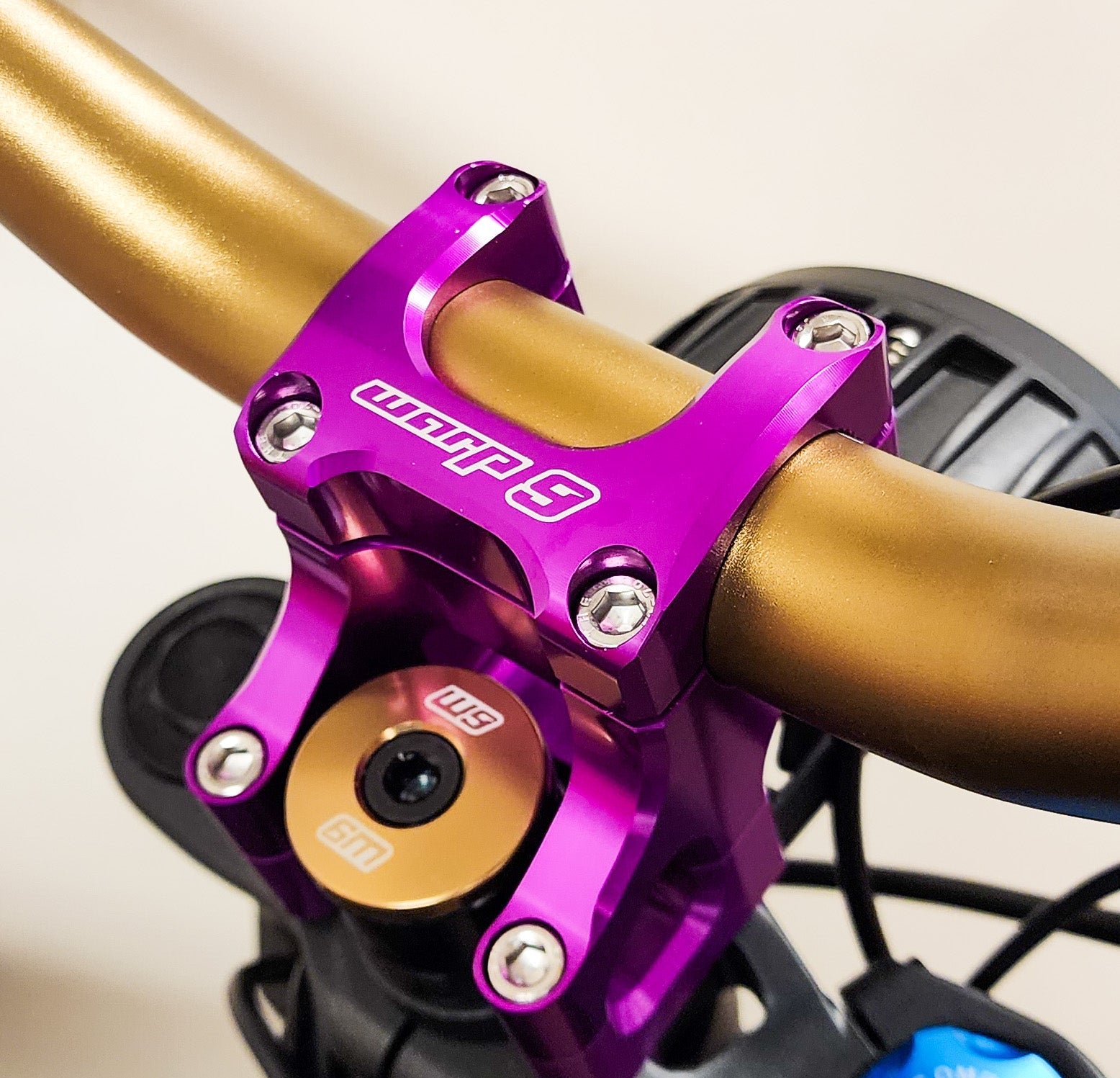 Warp 9 Direct Bar Mount Stem for Surron/Talaria - Purple - BIKEFACTORY ...
