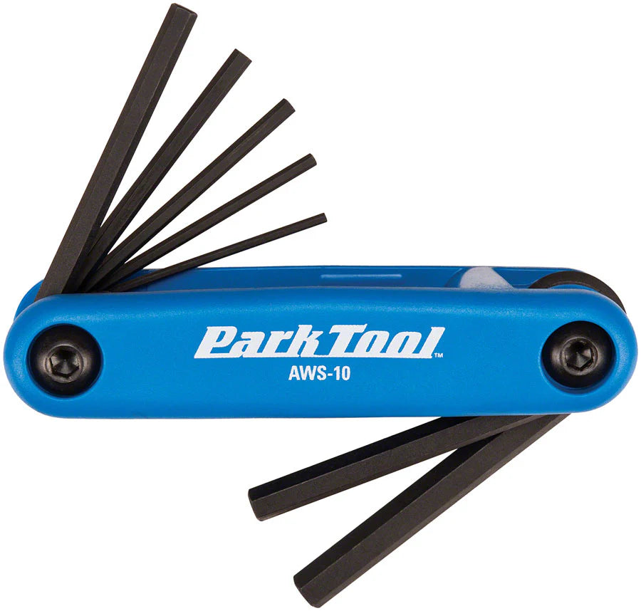 Park Tool AWS-10 Fold-Up Hex Wrench Set – BIKEFACTORY HAWAII
